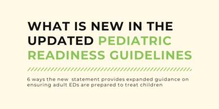 What is new in the updated pediatric readiness guidelines?